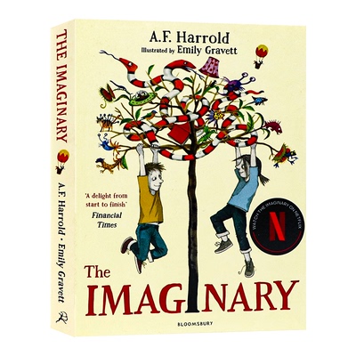 阿曼达的幻影男孩英文原版 The Imaginary 奇幻治愈成长小说英国获奖作家作品格林纳威奖插画师 青少年课外读物 同名动画电影原著