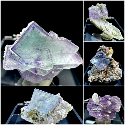 瑶岗仙精美盒子矿水晶萤石方解石云母毒砂天然矿物晶体矿石标本