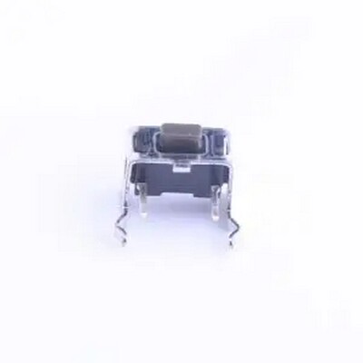 SKHLLDA010 7.3*4.3*3.72mm 卧插 轻触开关 弯插,7.3x4.3mm 轻触