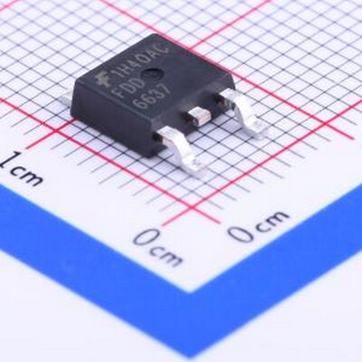 FDD6637 场效应管(MOSFET) 1个P沟道 耐压:35V 电流:55A TO-252(D