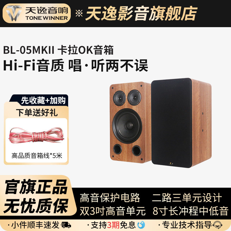 Winner/天逸BL-05MKII百灵五号家用KTV卡拉OK卡包音箱家庭K歌音响