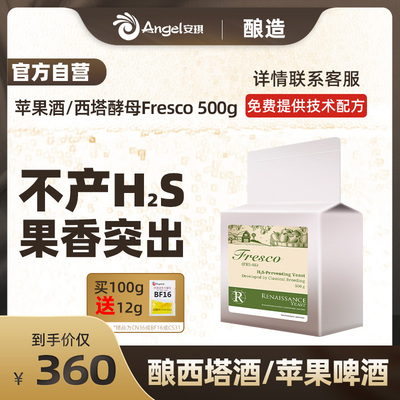 安琪啤酒酵母500g西塔酒专用