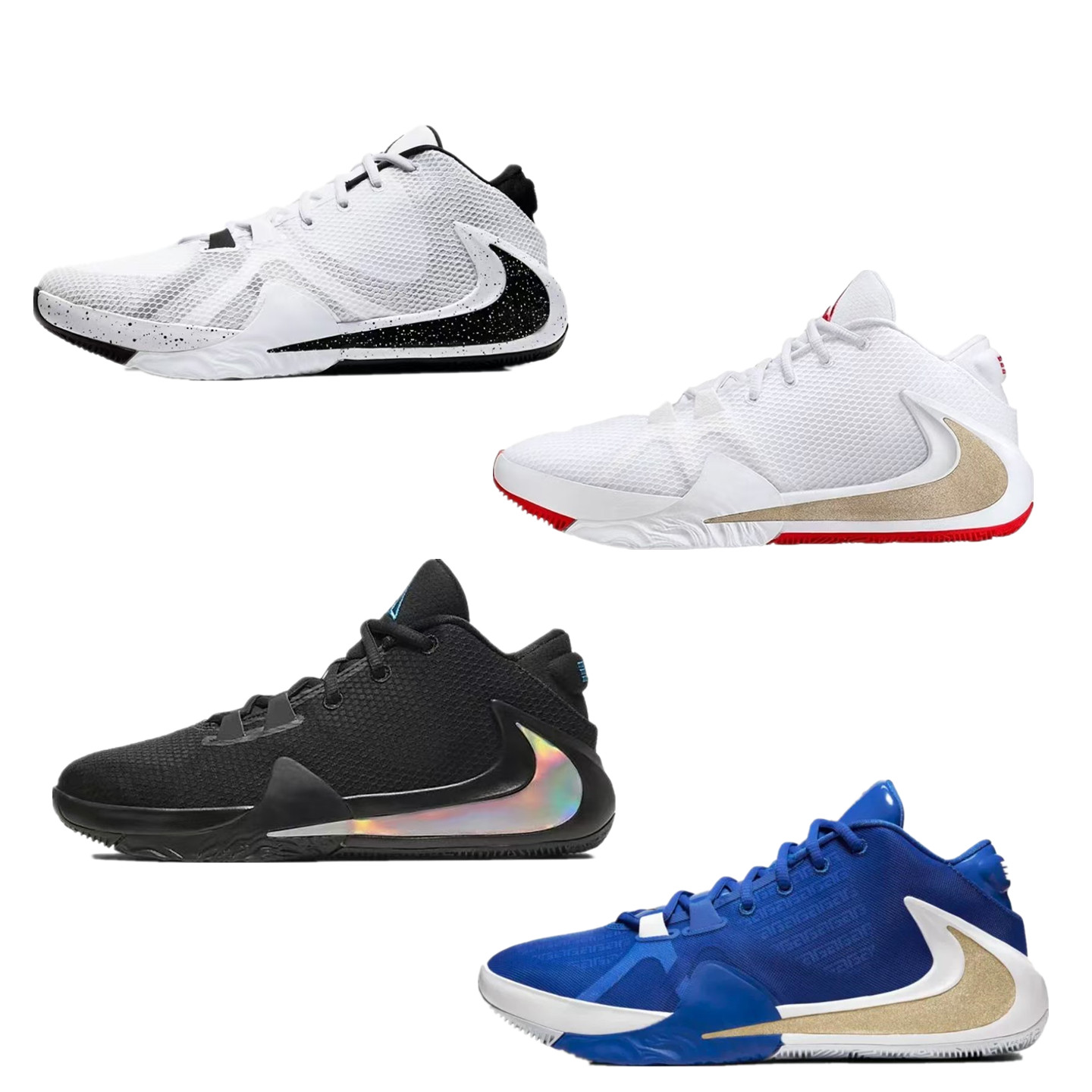 Nike Zoom Freak 1 字母哥1代男子运动实战篮球鞋 BQ5423-004-100
