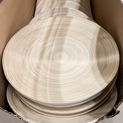 IKEA/宜家竹制装饰盘装饰收纳