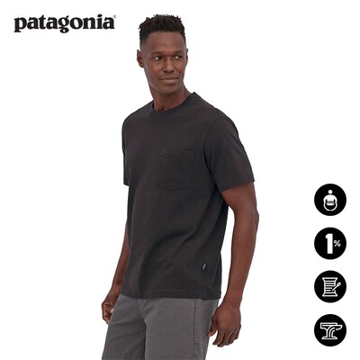 patagonia男士口袋T恤