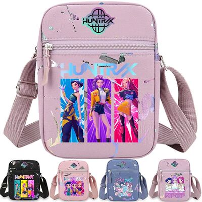 kpop Demon Hunters crossbody phone bag HUNTRX single shoulde