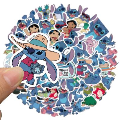 Cute Cartoon Lilo & Stitch Stickers  Graffiti Decals for DIY