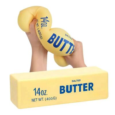 23cm Large Butter Stick Soft Toy with Slow Rebound for Decom