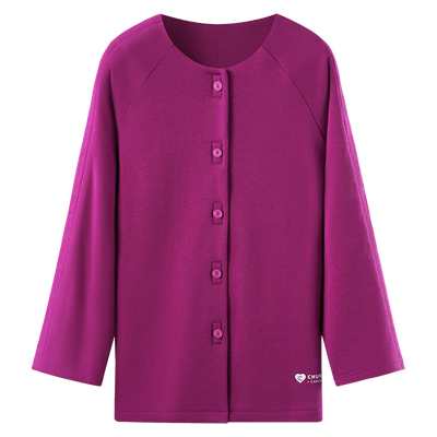 春织易穿脱睡衣加绒加厚家居服