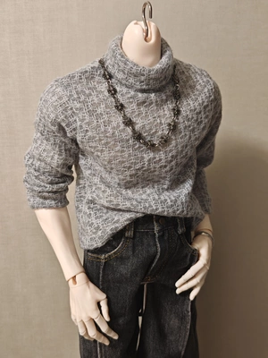 BJD娃衣75叔新品毛衣壮瘦通穿id75 dz75 dk75 am77  大四特四70叔