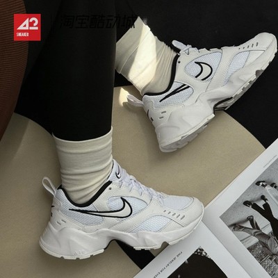 42运动家 Nike Air Heights 厚底低帮生活休闲鞋 白黑 CI0603-102