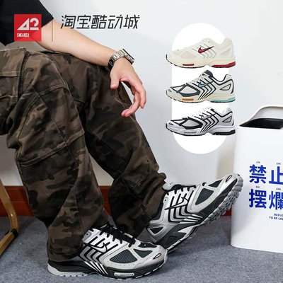 2K5银黑低帮复古跑步鞋