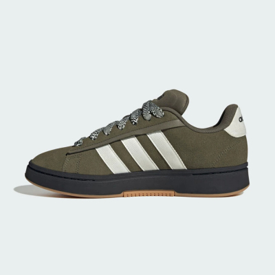 Adidas阿迪达斯男鞋2026冬新款GRAND COURT ALPHA运动板鞋KK2378
