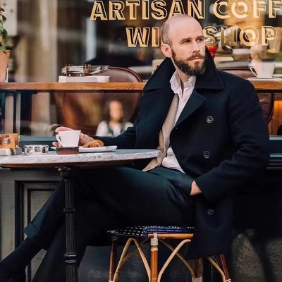 privatewhitev.c羊毛大衣外套