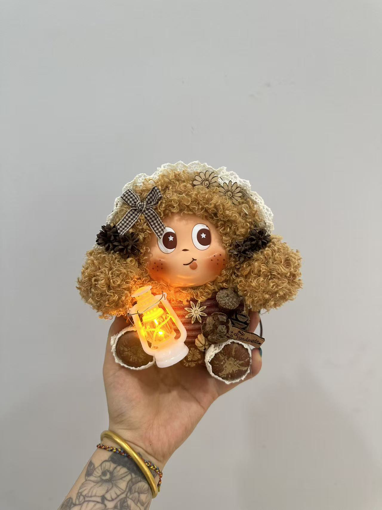 豆荚娃娃星星人成品现货云南文创娃娃可爱毛绒风挂件送闺蜜小礼物