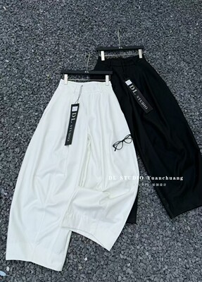 DL 2026秋季新款韩版时尚百搭高腰显瘦西装直筒阔腿裤女A10026