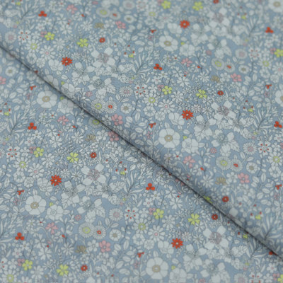 【105180-2】Lib*rty Junes meadow棉布80支高密印花diy服装面料