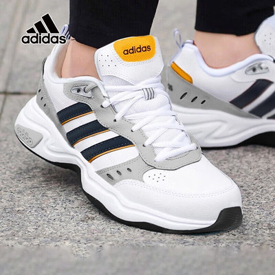 阿迪达斯男鞋秋季新款正品小白鞋