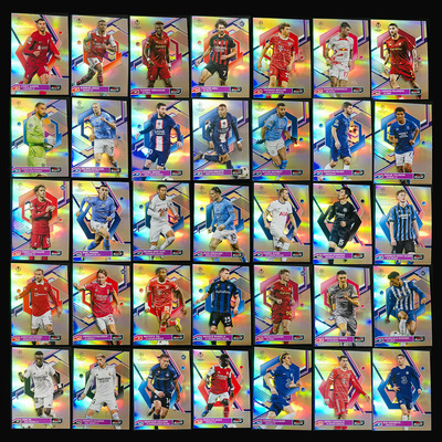 球星卡 2022-23 topps finest 银折 梅西 哈兰德 姆巴佩 贝林厄姆