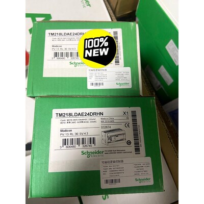 施耐德TM218LDAE24DRHN原装 两个手速要 议价