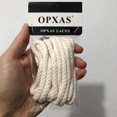 opxas圆形棉麻鞋带买二送一包邮