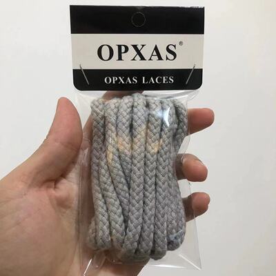 TSXSBdunk腰果花圆形麻绳鞋带