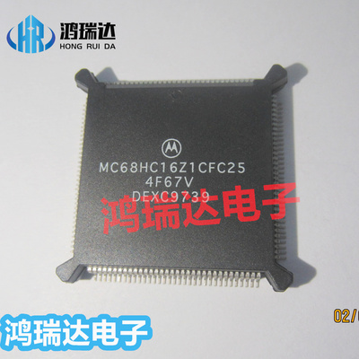 全新进口原装MC68HC16Z1CFC25 M0TOROLA QFP-132 可直拍