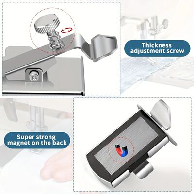 Magnetic Seam Guide for Sewing Machine Multifucntional Strai