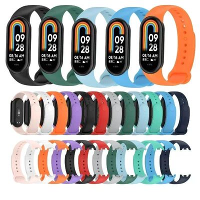Silicone Straps For Xiaomi Band 8 Replacement Wristbands Str