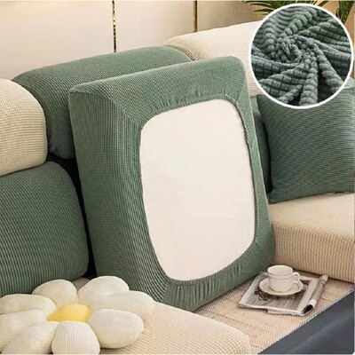 Thicken Elastic Sofa ver For Living Room Solid Color Furnitu