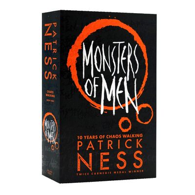 英文原版Monsters of Men x混沌漫步Chaos Walking当怪物来敲门作者派崔克奈斯获奖之作青少年科幻小说卡内基童书奖Patrick Ness