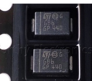 STPS1L60A 丝印GB6 肖特基二极管 SMA/DO-214AC 全新现货1A60V