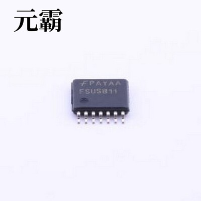 FSUSB11MTCX 模拟开关/多路复用器 低功耗全速(12Mbps)开关 TSSOP