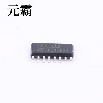 ST3232EBDR RS232芯片 ST3232EB, ST3232EC ±15 kV ESD保护 3到5