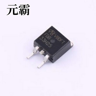 FDB33N25TM-VB 场效应管(MOSFET) 1个N沟道 耐压:250V 电流:60A T