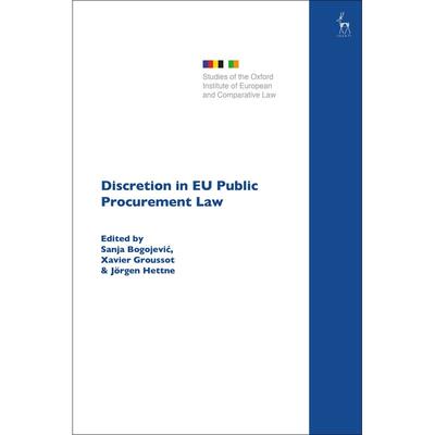 预售 Discretion in EU Public Procurement Law英文原版 Bloomsbury
