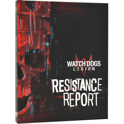 看门狗军团：抵抗报告 英文原版 Watch Dogs Legion: Resistance Report Ubisoft 育碧游戏周边设定 精装 中图