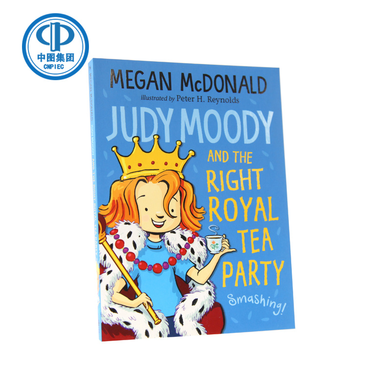 英文进口 Judy Moody and the Right Royal Tea Party稀奇古怪小朱迪和皇家茶会儿童青少年英语读物小说课外 ...