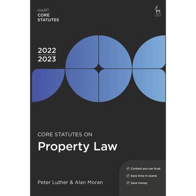 预售 Core Statutes on Property Law 2022-23英文原版 Bloomsbury