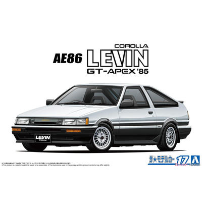 青岛社 1/24 丰田AE86 COROLLA GT-APEX  06931 现货
