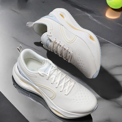 李宁运动鞋女款2025春季新款惊鸿软底耐磨轻便回弹跑步鞋ARHV002