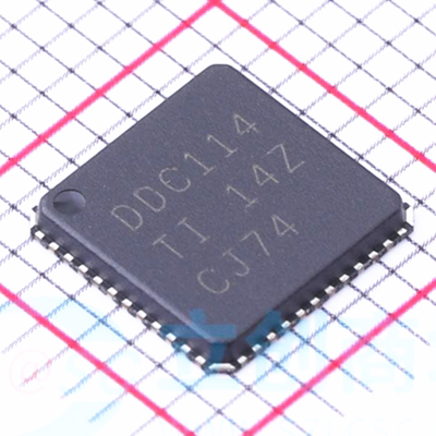 DDC114IRTCT DDC114IRTCR TI德州 封装VQFN-48 全新原装
