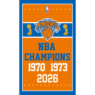 热门外贸纽约尼克斯队冠军队NBA New York Knicks champions Flag