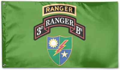 外贸货源3rd Battalion 75th Ranger Regiment with Ranger Flag