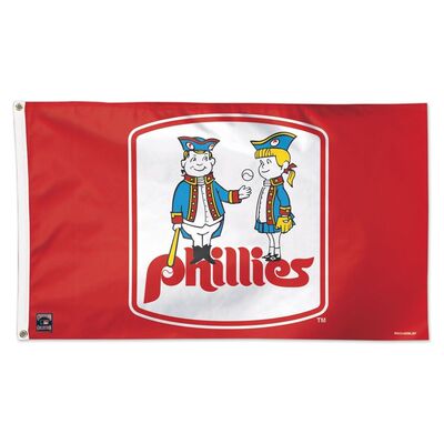 外贸PHILADELPHIA PHILLIES COOPERSTOWN  Flag亚马逊WISH EBAY