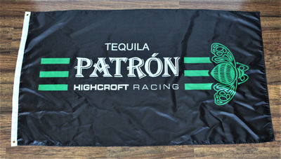 Highcroft Racing Patron Tequila Banner Flag亚马逊WISH EBAY