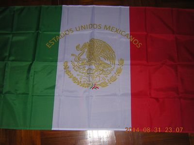 Mexican Presidential Standard Mexican Flag亚马逊WISH EBAY热
