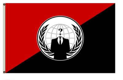 外贸货无政主义者 Anonymous Anarchist Flag亚马逊WISH EBAY