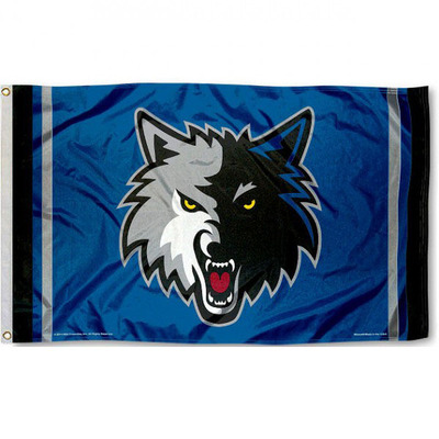 外贸货源森林狼NBA Minnesota Timberwolves Flag亚马逊WISH EBAY