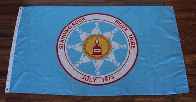 外贸户外旗帜Standing Rock Sioux Tribal FLAG亚马逊WISH EBAY